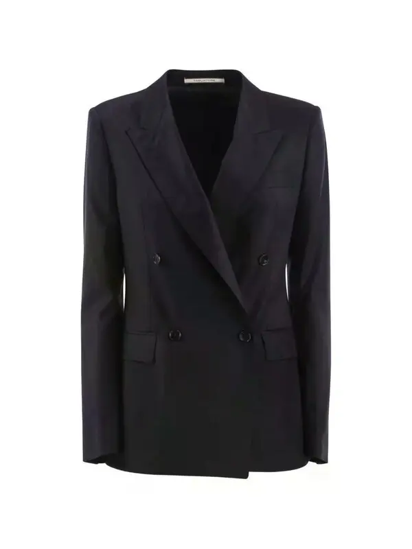 Tagliatore Double-breasted Peak-lapel Blazer