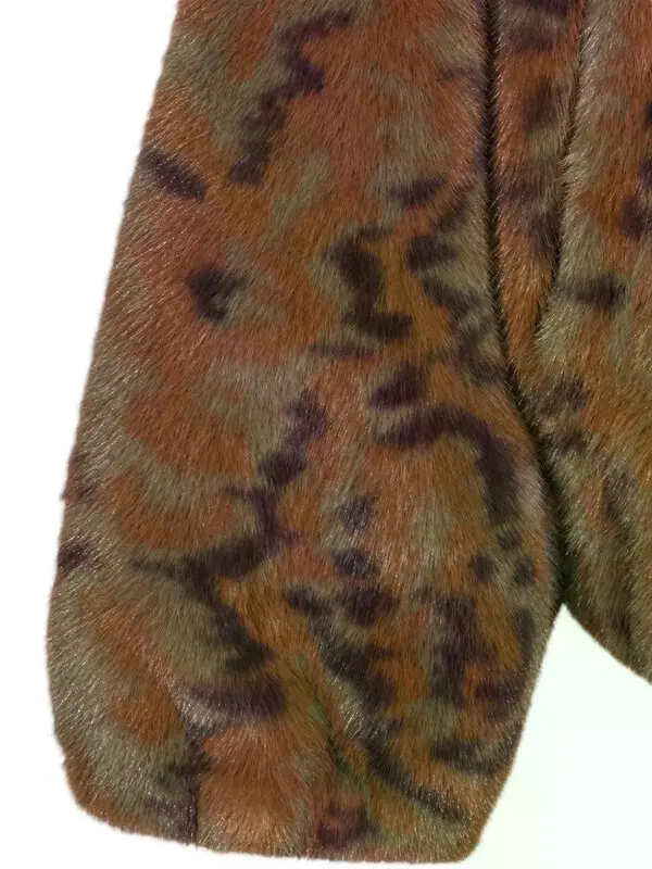 Drole De Monsieur Faux Fur Hodded Jacket