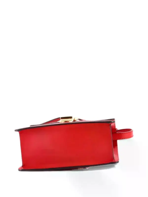 Gucci Sylvie Top Handle Bag Leather Mini Satchel