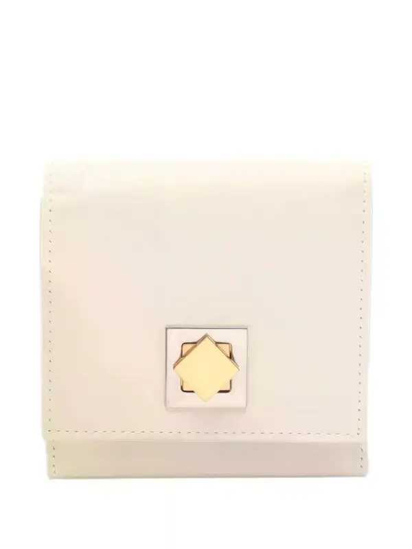 Bottega Veneta 2000s Twist-lock Trifold Wallet