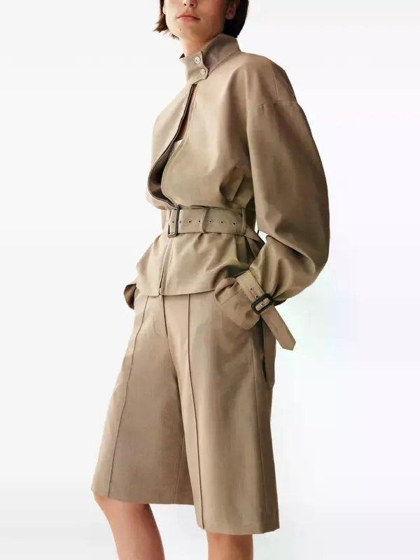 Anna Quan Zaha Belted Bomber Jacket