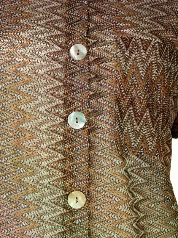 PALMACEA Zigzag-print Shirt