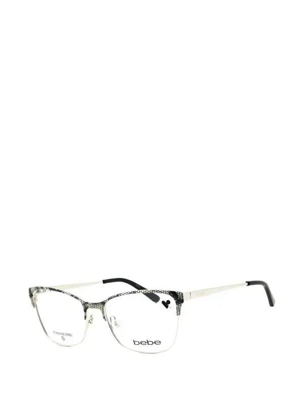 Bebe Lace-pattern Cat-eye Glasses
