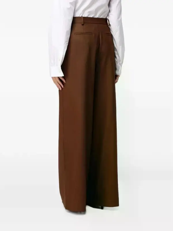 CRIDA MILANO Andrea Faille-textured Trousers