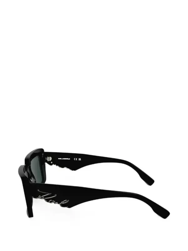 Karl Lagerfeld Logo-plaque Rectangle-frame Sunglasses