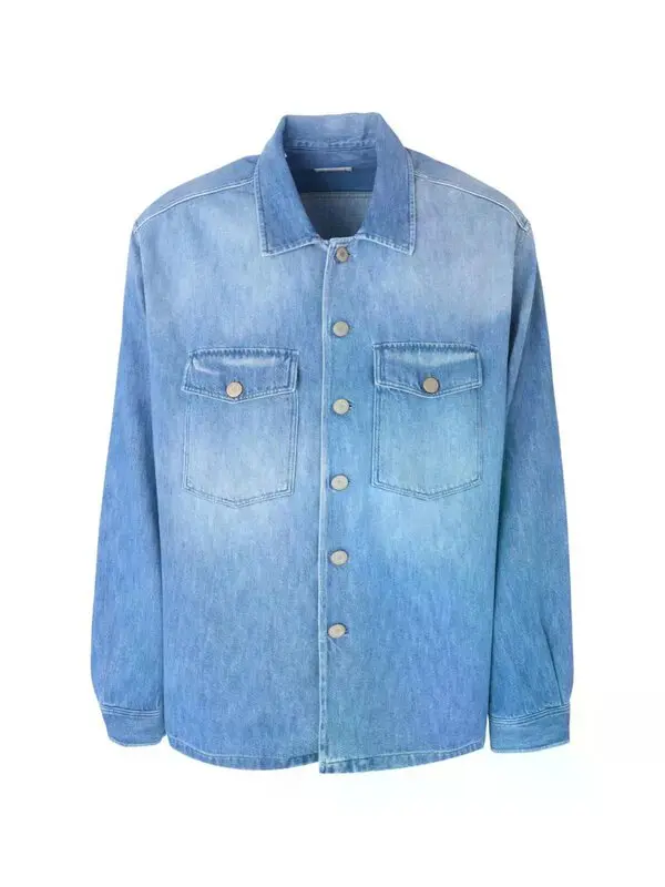 ALESSANDRO GHERARDI Stone-wash Denim Shirt
