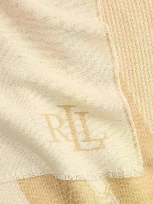 Ralph Lauren Equestrian-print Logo-embroidered Scarf