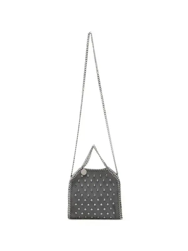 Stella McCartney Falabella Crystal-embellished Tote Bag - Grey