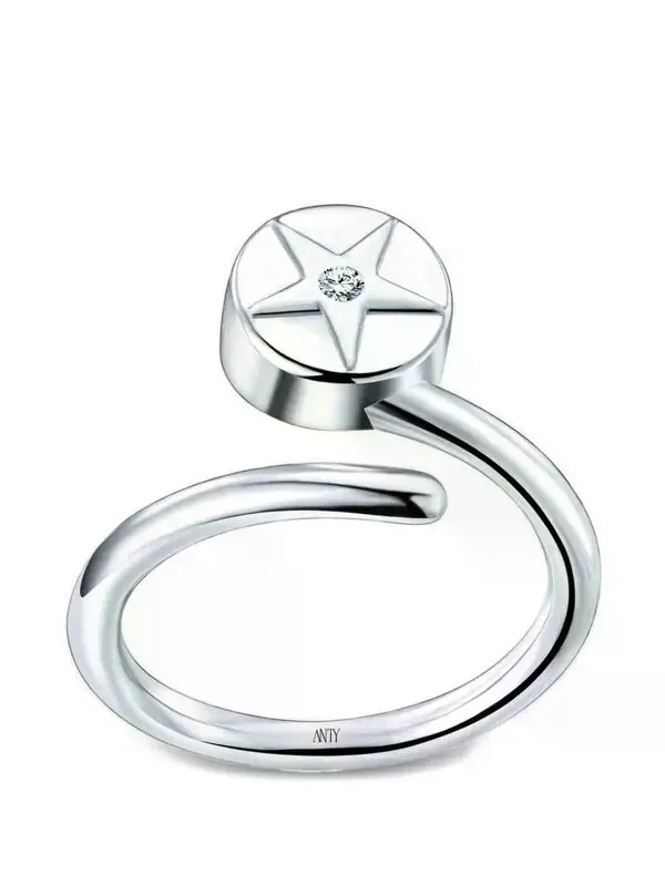 ANTY Aura Duo Curve Topaz Rings