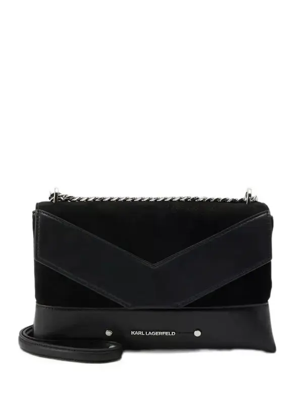 Karl Lagerfeld K/koncept Chevron-shaped Crossbody Bag