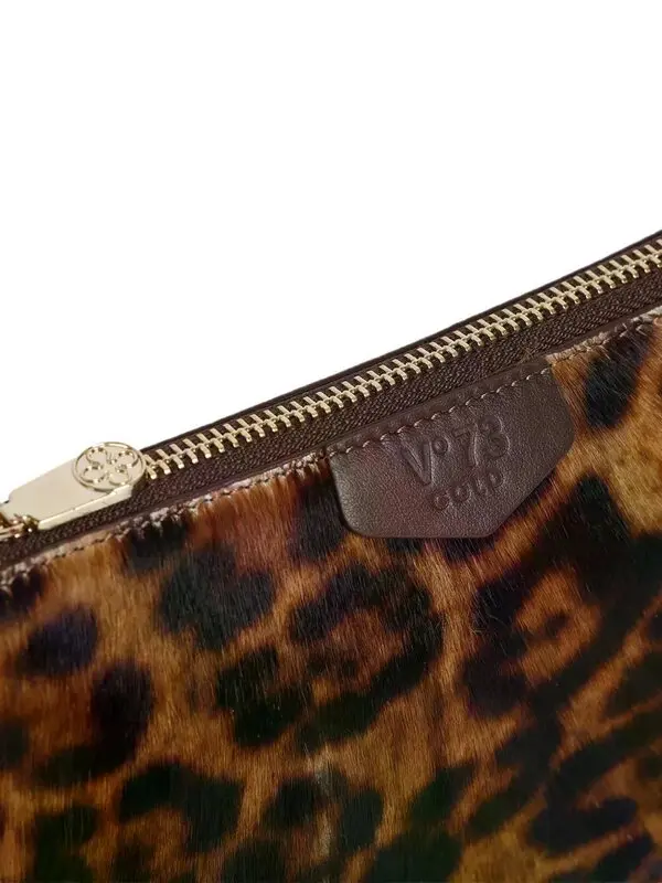 V°73 Mini La Sauvage Leopard-print Leather Shoulder Bag