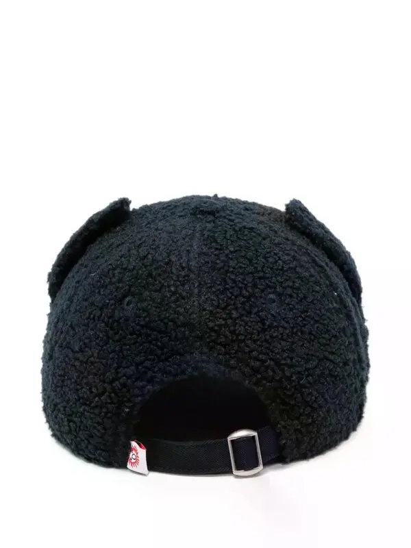 CHARLES JEFFREY Ear-detail Bouclé Baseball Cap