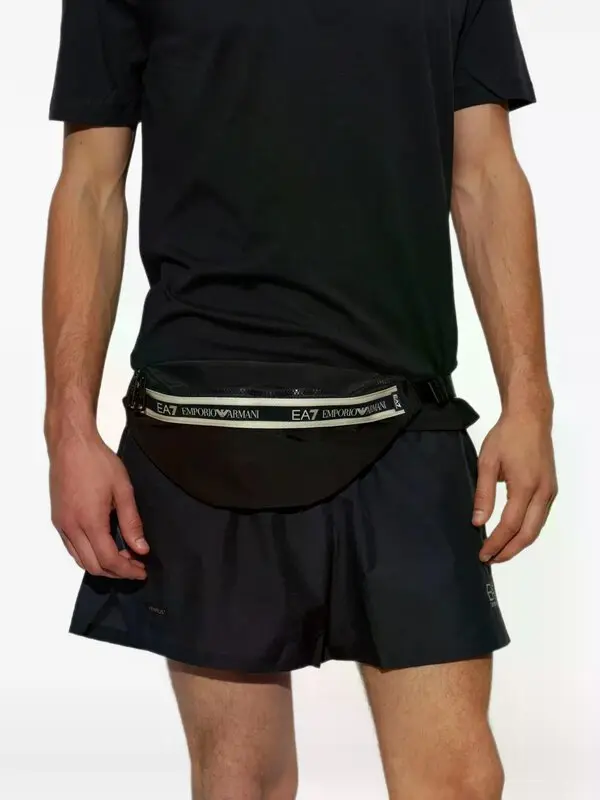 EA7 Logo-tape Belt Bag