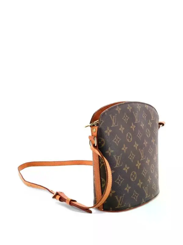 LOUIS VUITTON Drouot Handbag Monogram Canvas Crossbody Bag