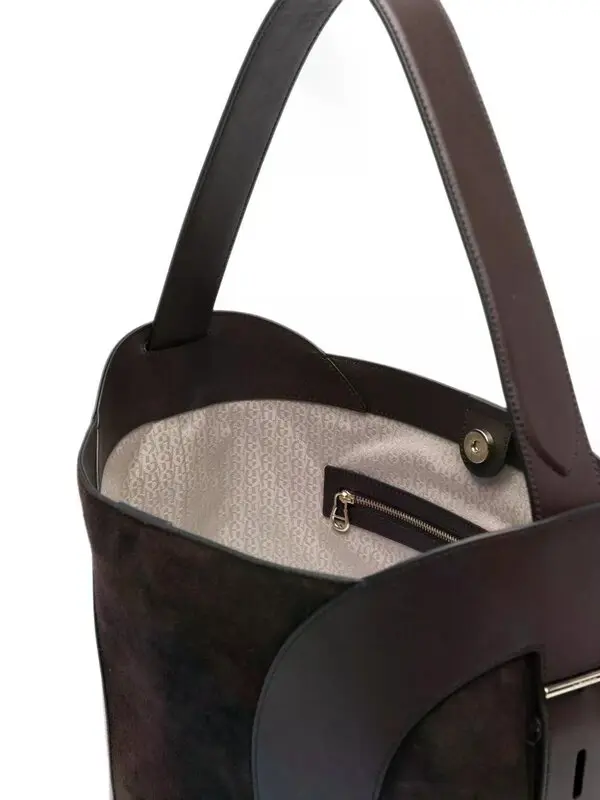 AIGNER Deborah Paneled Bucket Bag