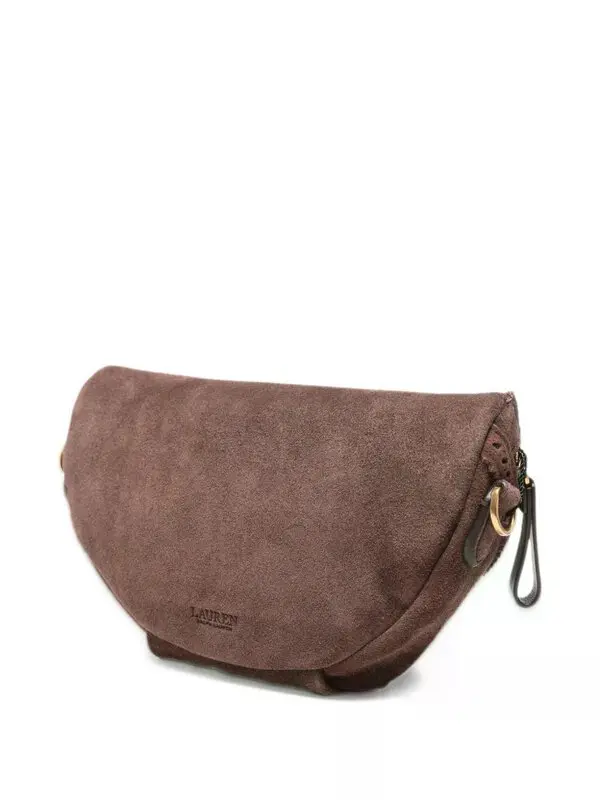 Ralph Lauren Marcy Suede-trimmed Belt Bag