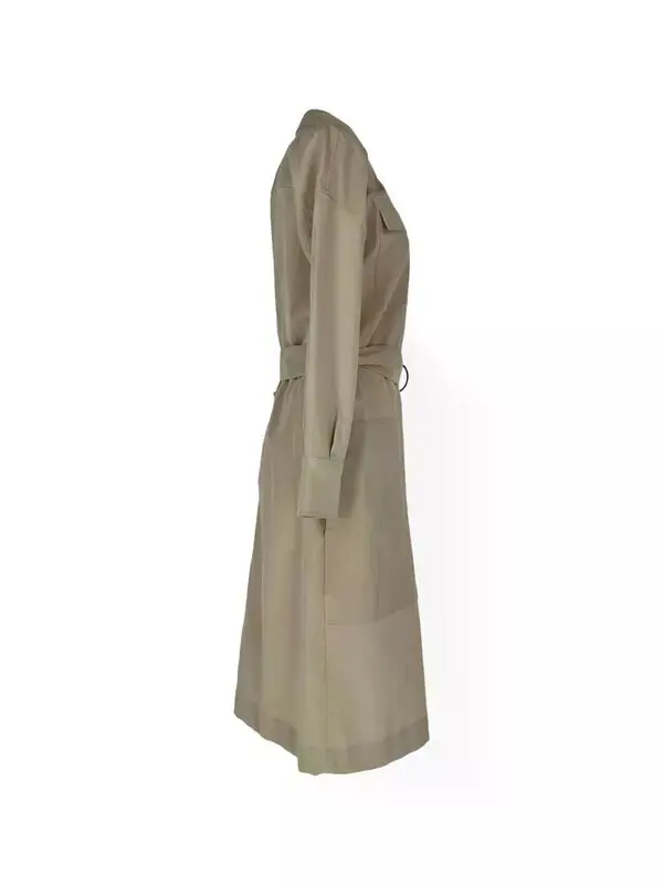 Brunello Cucinelli Belted Trench Coat