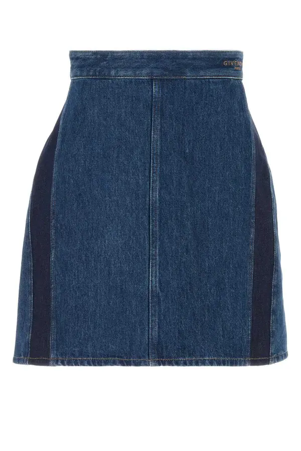 Givenchy Denim Mini Skirt