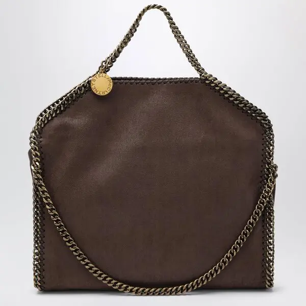 Stella McCartney Mahogany Falabella Tote Bag - Brown