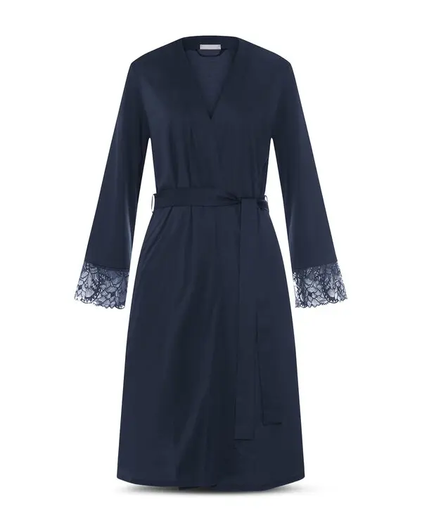Hanro Azelia Lace Trim Robe