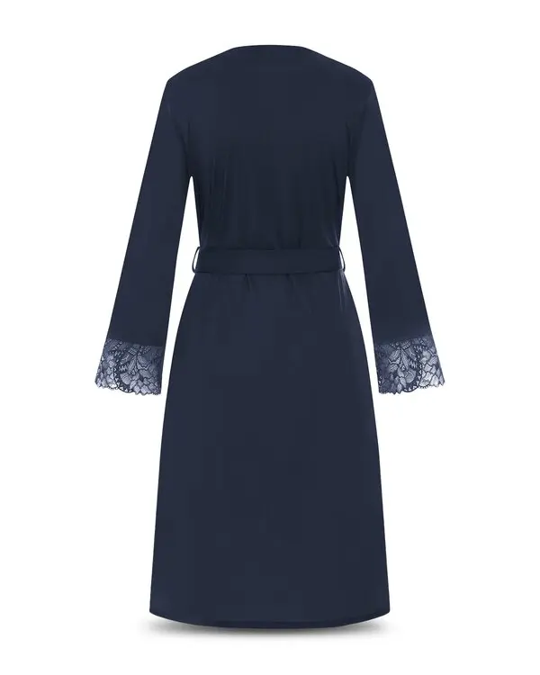Hanro Azelia Lace Trim Robe