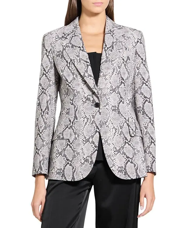 Theory Lynnia Wool Blend Blazer
