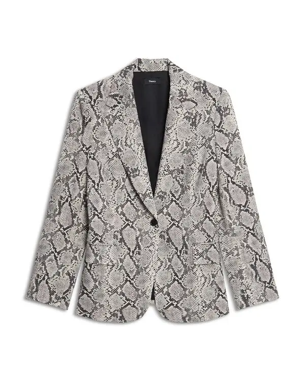 Theory Lynnia Wool Blend Blazer
