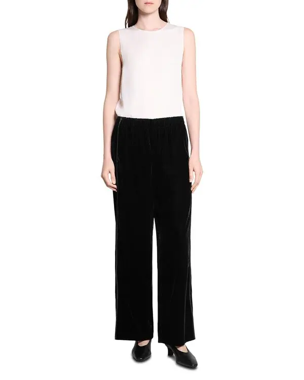 Theory Velvet Pull On Pants