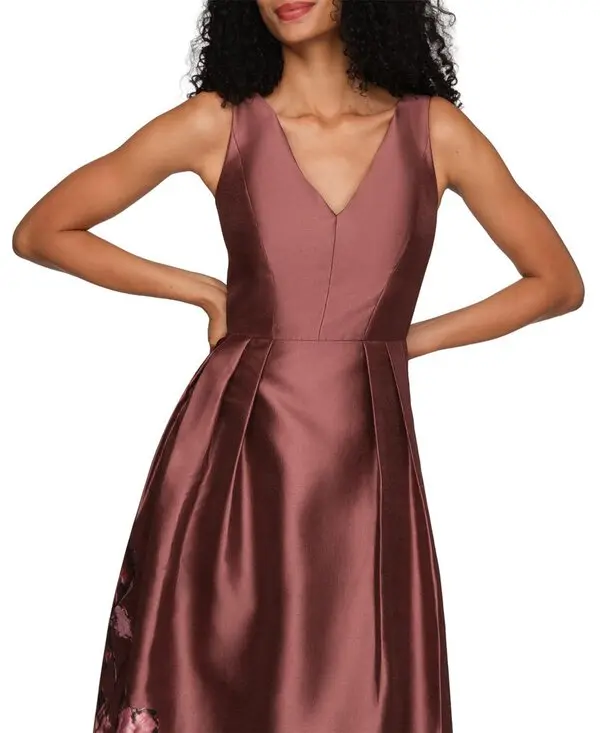 KAY UNGER Blakely Tea Length Dress