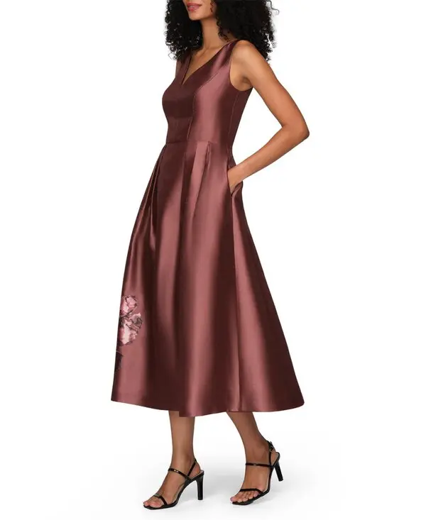 KAY UNGER Blakely Tea Length Dress