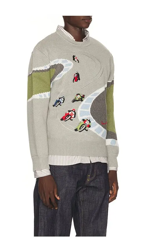 HOUSE OF SUNNY Superbikes Knit Sweater