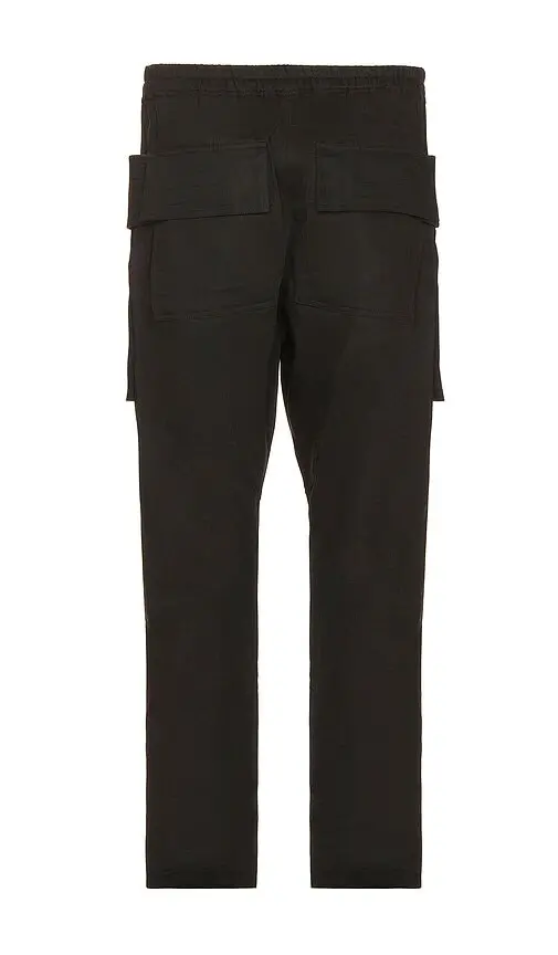 Rick Owens Cotton Twill Creatch Cargo Drawstring