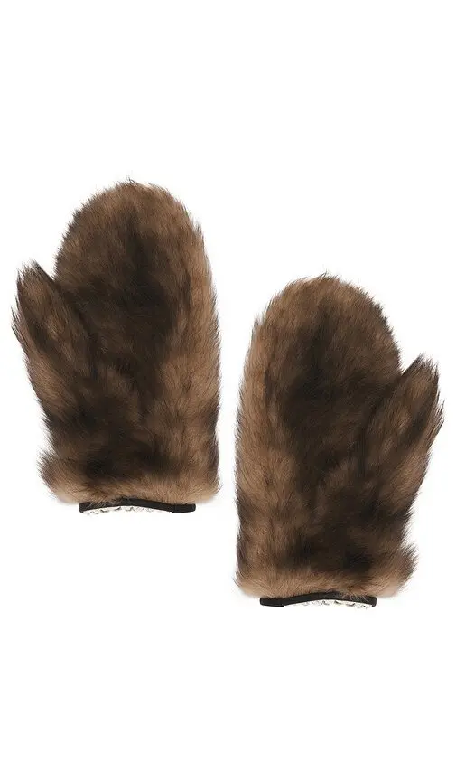 Magda Butrym Fur Gloves