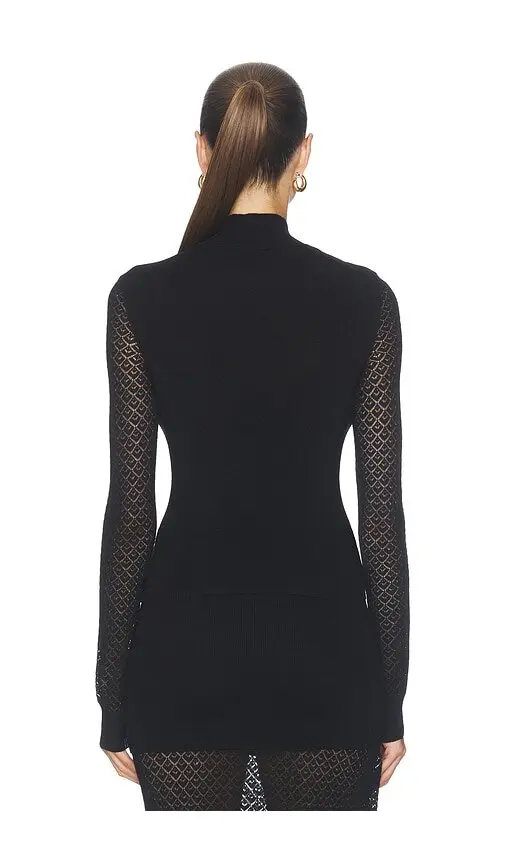 LOVERS AND FRIENDS Belen Mock Neck Sweater