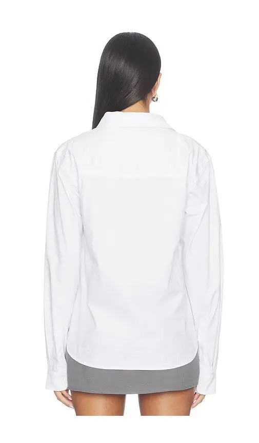 Lioness Hailey Button Up Shirt In White