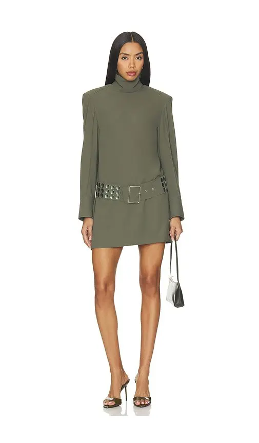 IRO PARIS Orbit Dress In Green