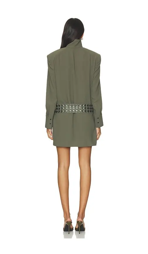 IRO PARIS Orbit Dress In Green