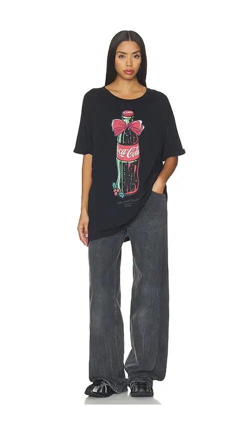 THE LAUNDRY ROOM Coca-cola Bow Oversized Tee