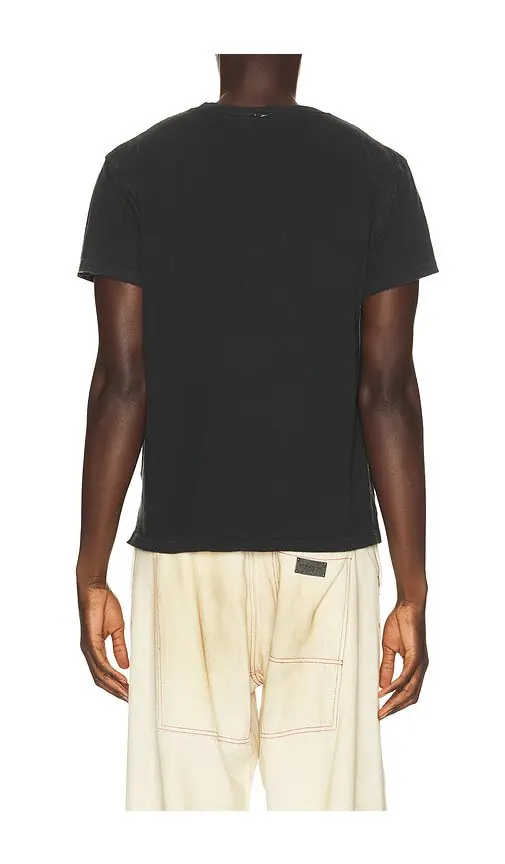 MadeWorn Rush 90's Crew Tee In Charcoal