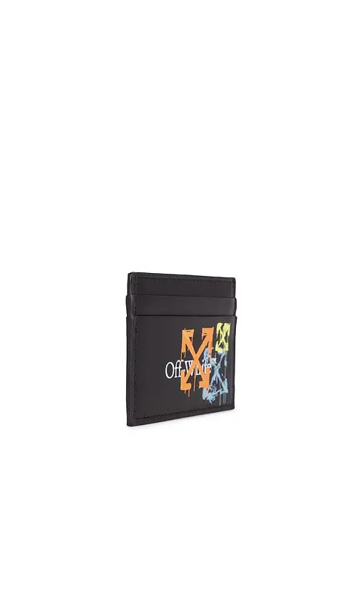Off-White Bookish Arrow Spray Card Case