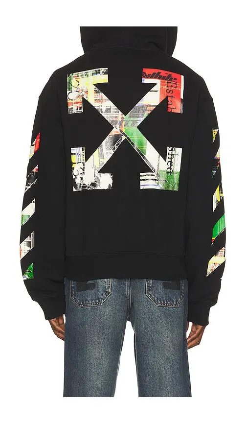 Off-White Industrial Arrow Regular Zip Hoodie