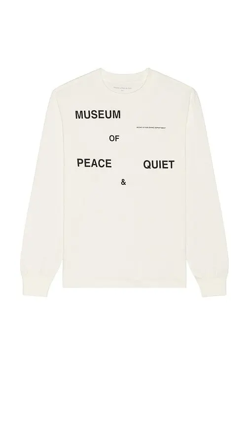 MUSEUM OF PEACE & QUIET Publishing Dept Long Sleeve Tee