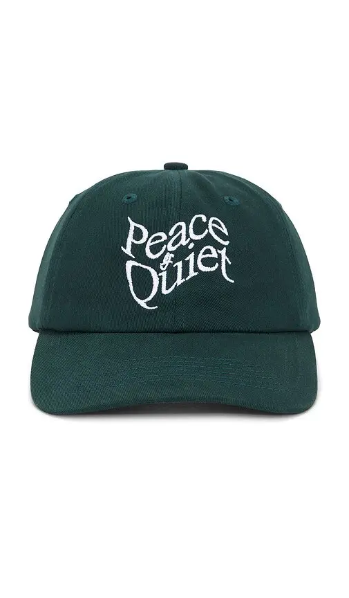 MUSEUM OF PEACE & QUIET Warped Dad Hat In Green