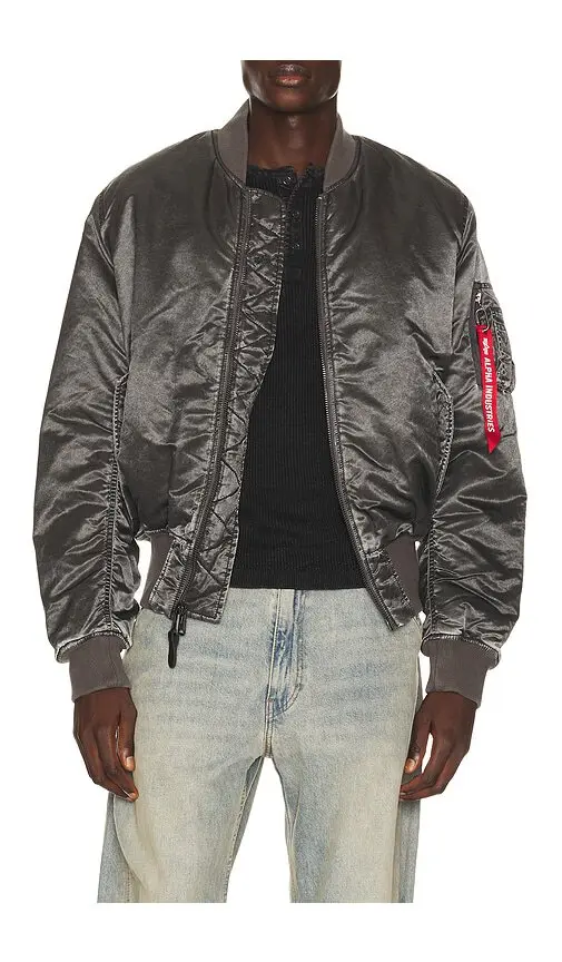 Alpha Industries Ma-1 Heritage Fit Battlewash Flight Jacket