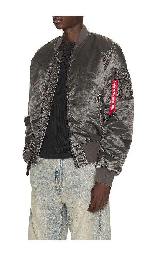 Alpha Industries Ma-1 Heritage Fit Battlewash Flight Jacket