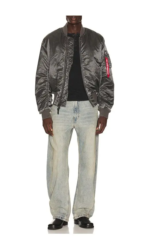 Alpha Industries Ma-1 Heritage Fit Battlewash Flight Jacket