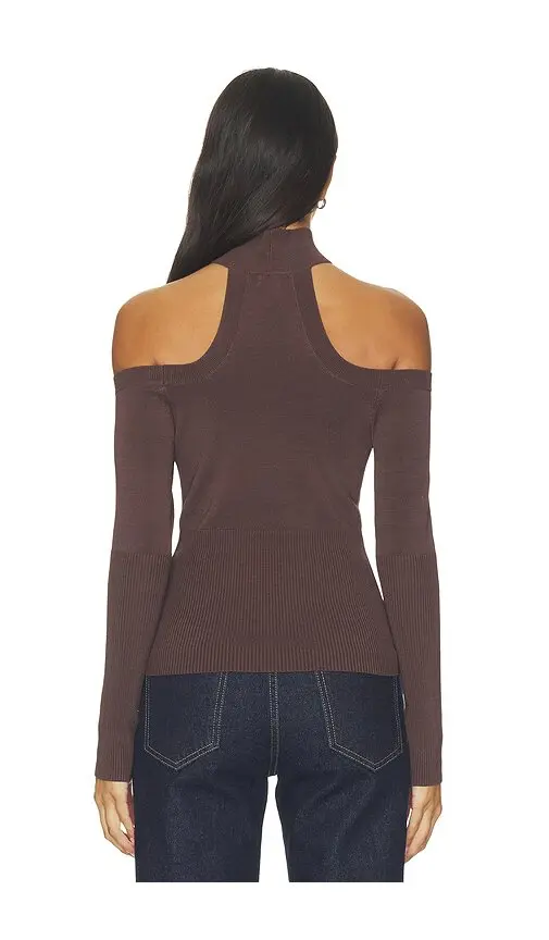 Simkhai Lila Cold Shoulder Top