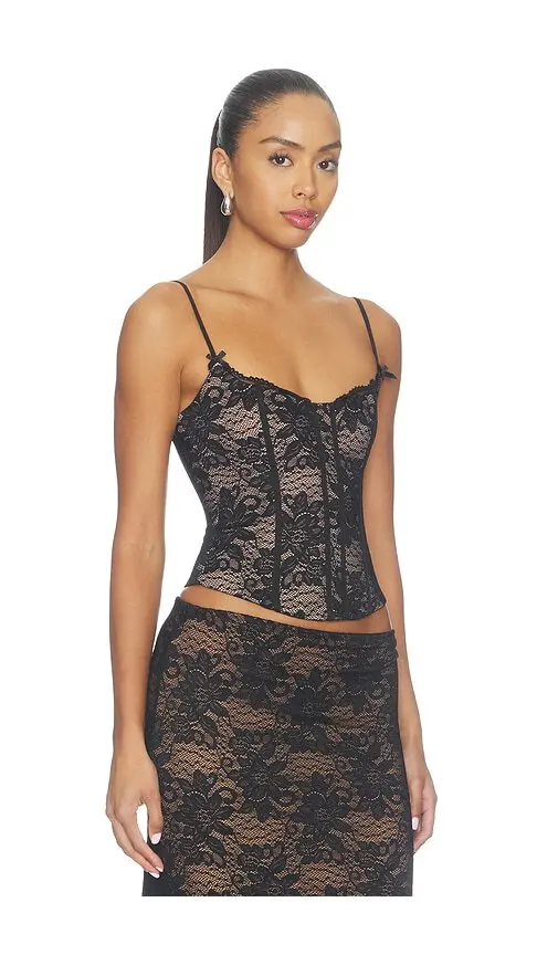 RUNAWAY THE LABEL Kiani Lace Bustier