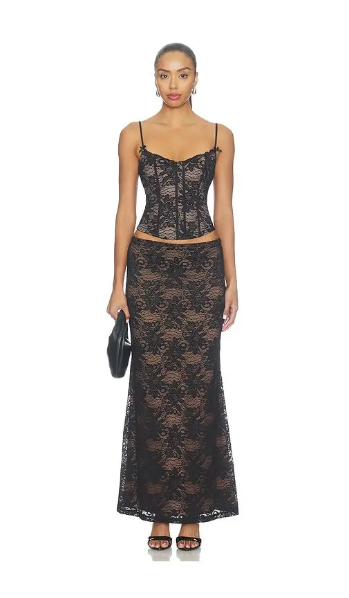 RUNAWAY THE LABEL Kiani Lace Bustier