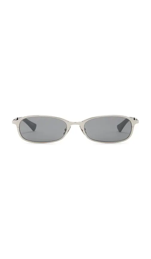 Saint Laurent Sl Mia Sunglasses In Metallic